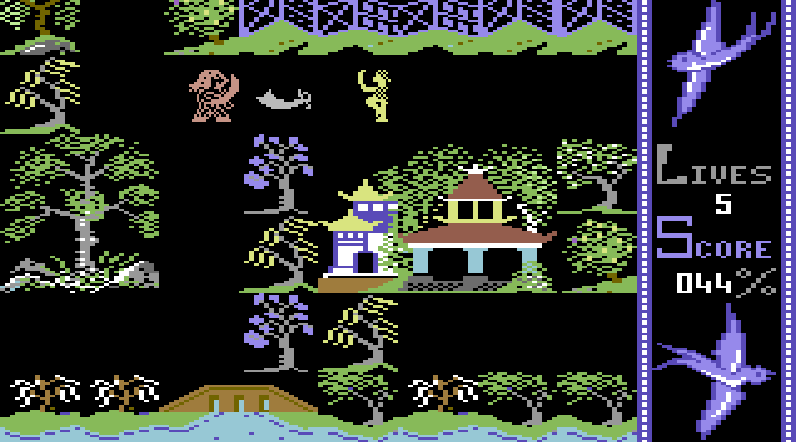 The Willow Pattern Adventure C64 Wide 2 | The King of Grabs