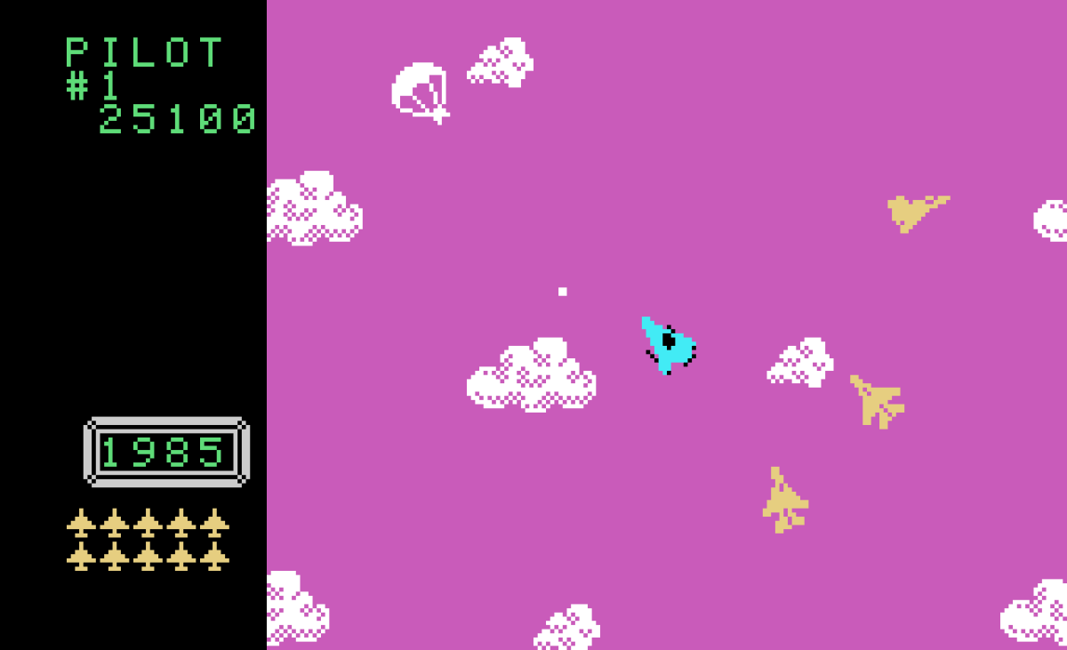 Time Pilot, ColecoVision | The King of Grabs