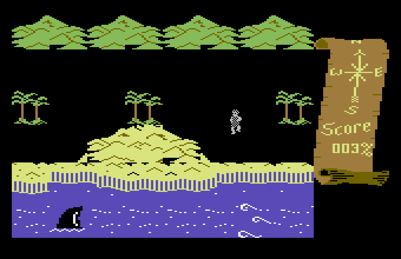 Treasure Island C64 06 | The King of Grabs