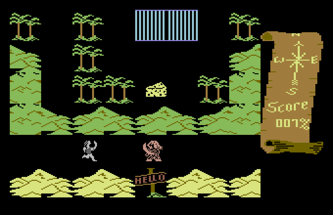 Treasure Island C64 14 | The King of Grabs