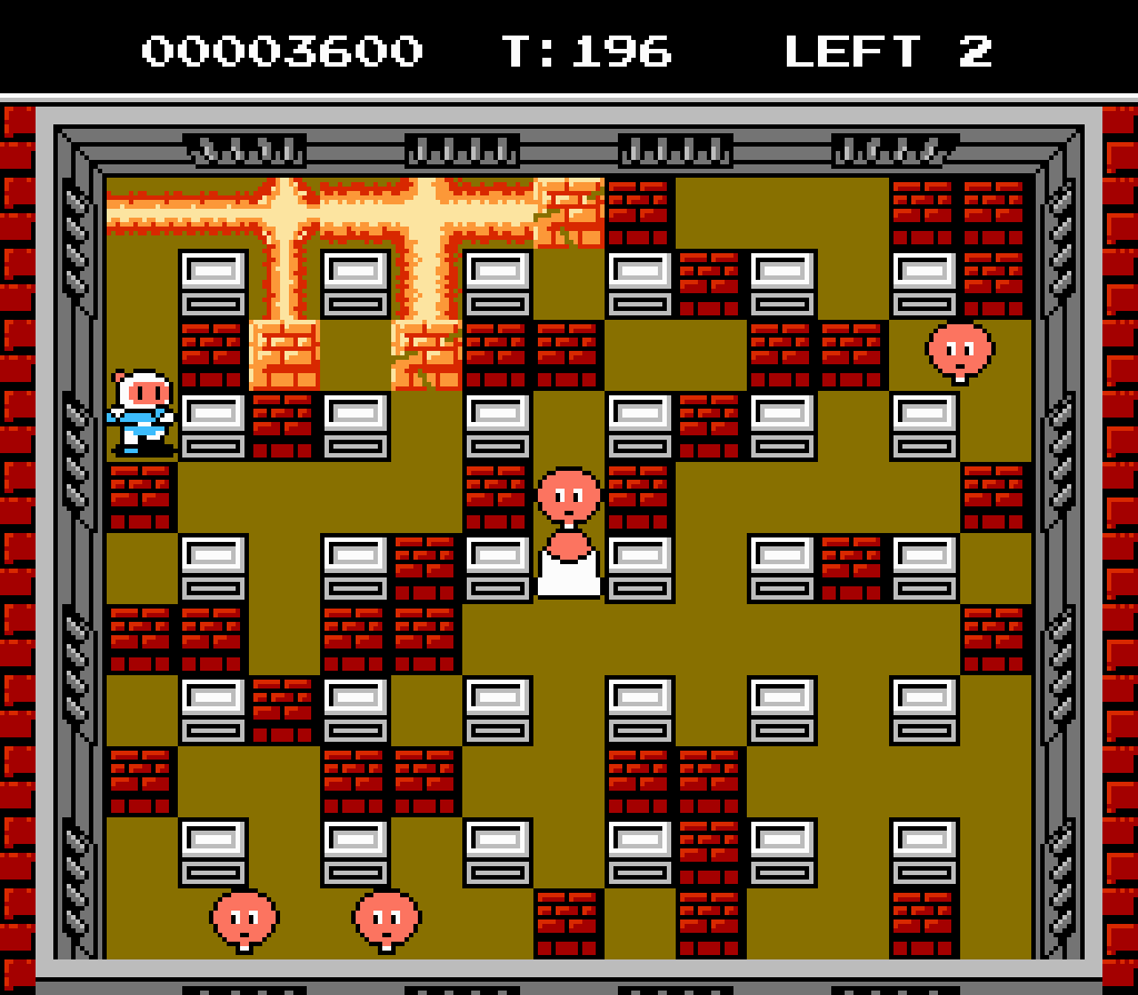 Bomberman 2 NES 023 | The King of Grabs