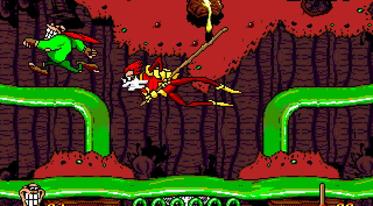 Boogerman: A Pick and Flick Adventure, Megadrive/Genesis | The King of ...