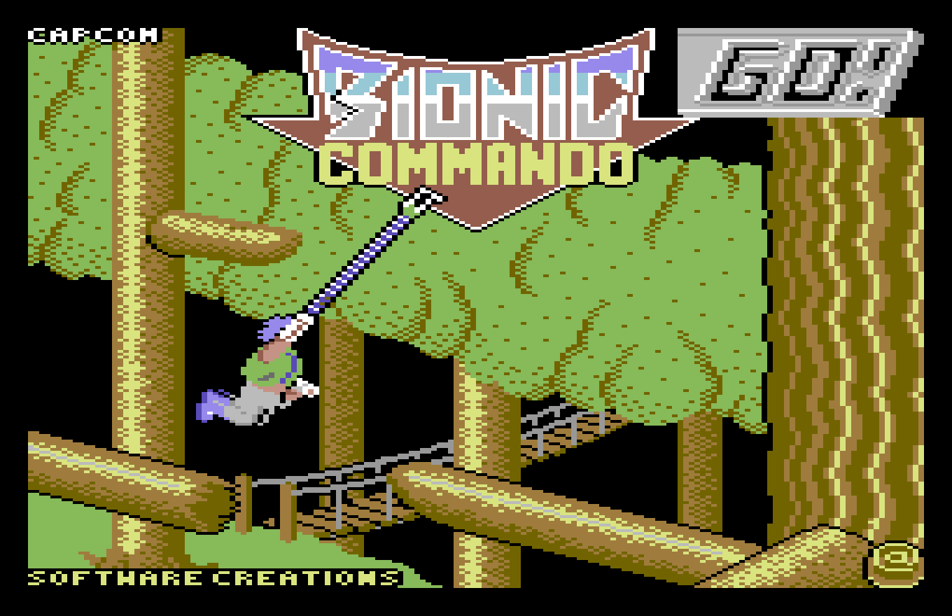 Bionic Commando C64 001 | The King of Grabs