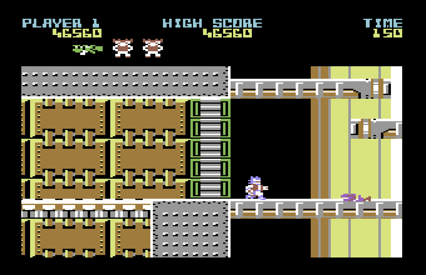 Bionic Commando C64 095 | The King of Grabs