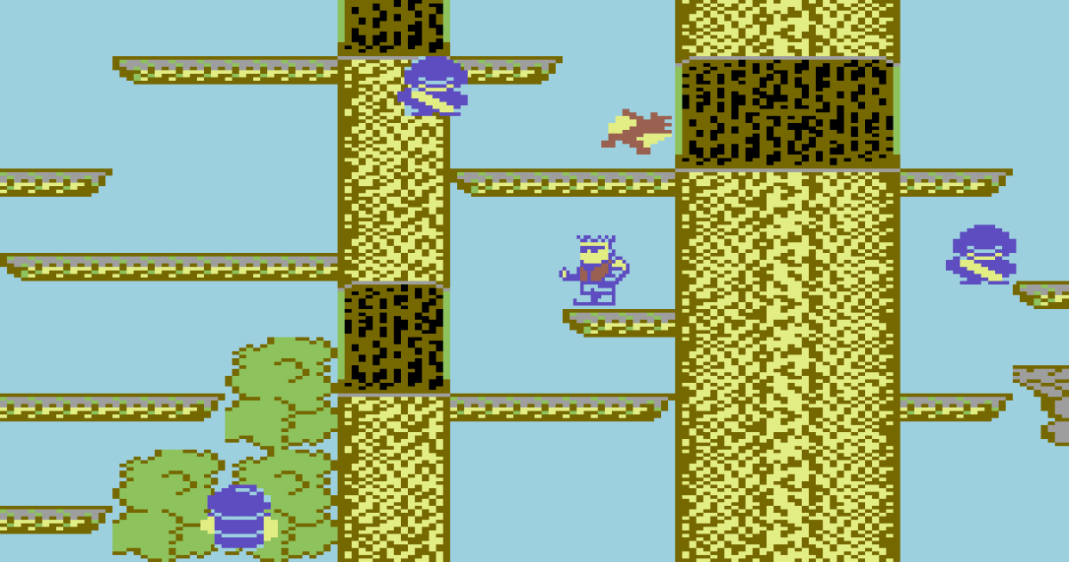 Bionic Commando (US version), Commodore 64 | The King of Grabs