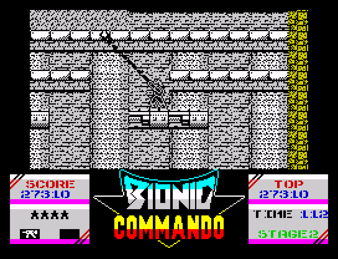 Bionic Commando ZX Spectrum 32 | The King of Grabs