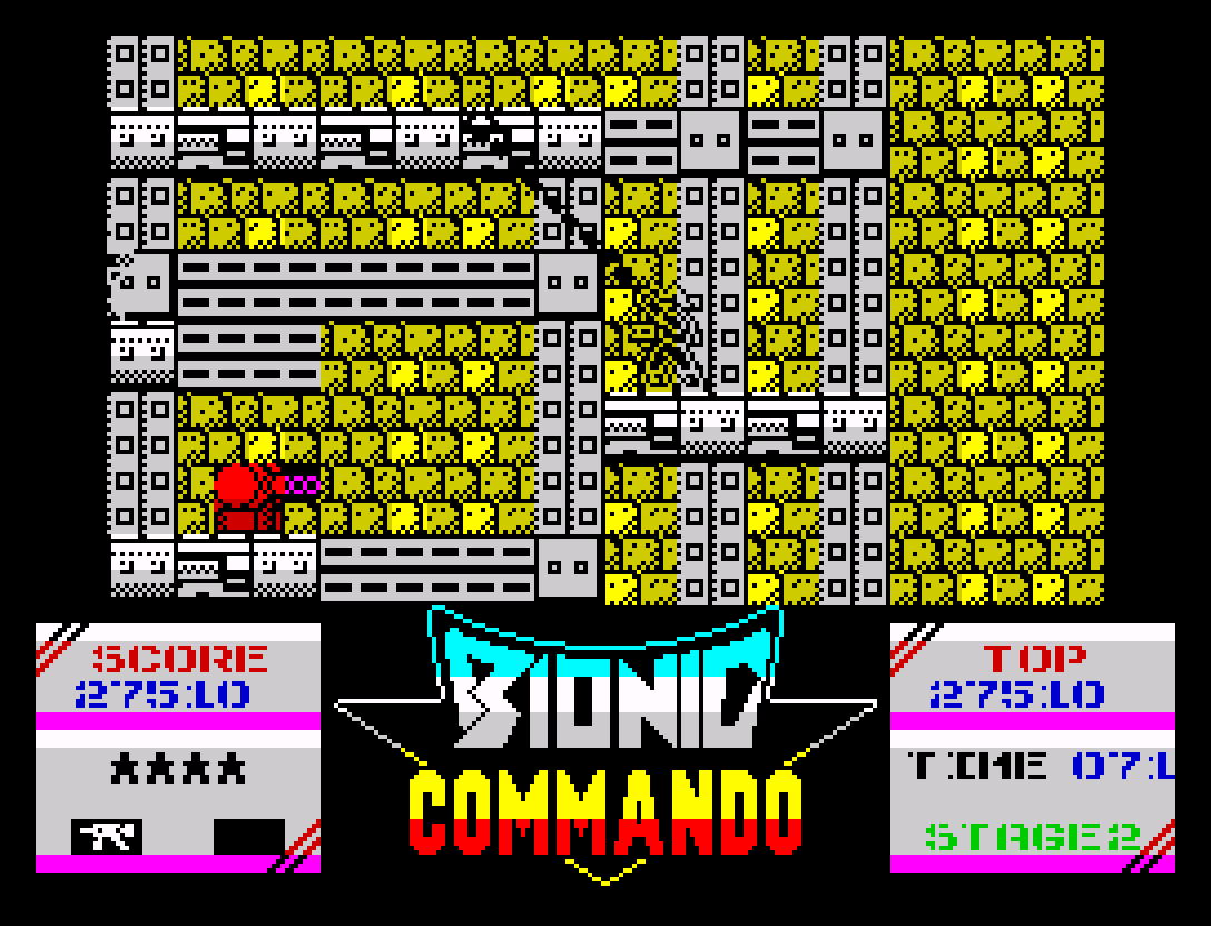 Bionic Commando ZX Spectrum 38 | The King of Grabs