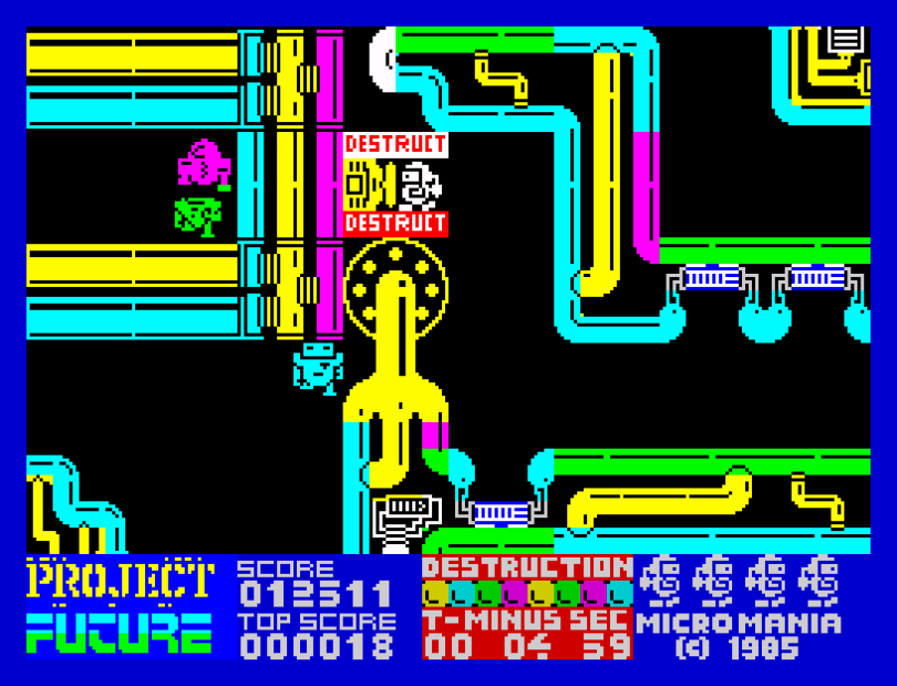 Project Future ZX Spectrum 137 | The King of Grabs