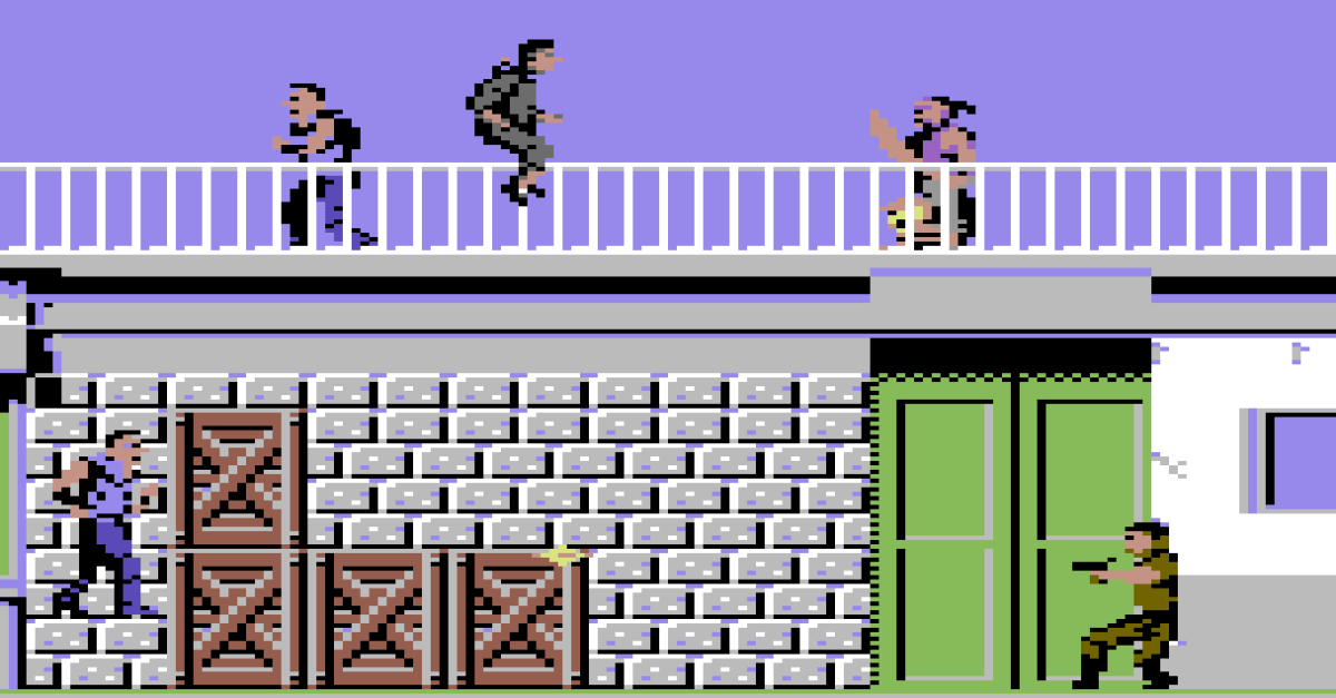 Shinobi, Commodore 64 | The King of Grabs