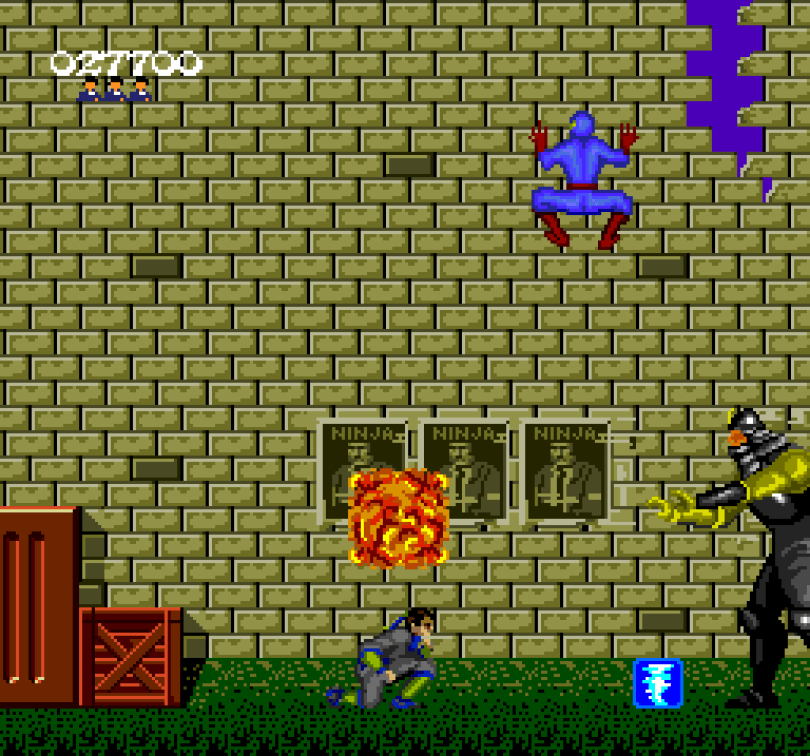 Shinobi PC Engine 028 | The King of Grabs