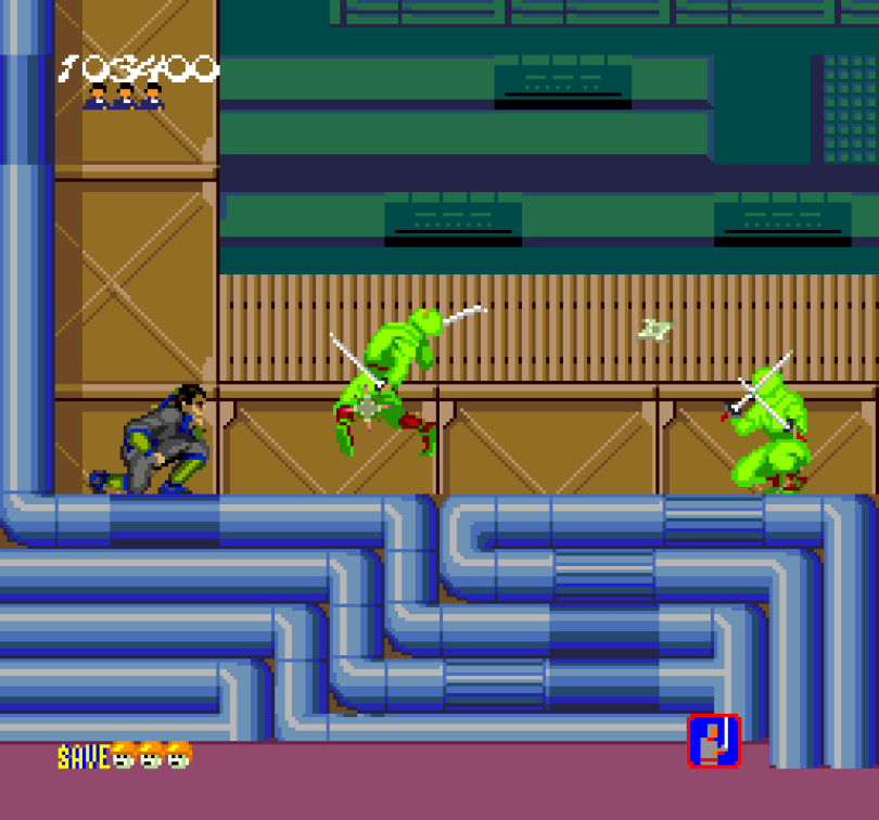 Shinobi PC Engine 079 | The King of Grabs