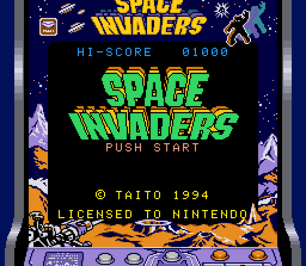 Space Invaders SGB 002 | The King of Grabs