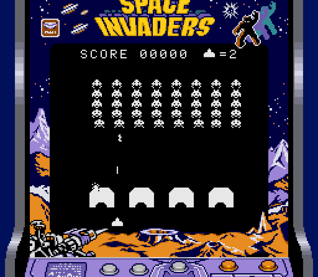 Space Invaders SGB 004 | The King of Grabs
