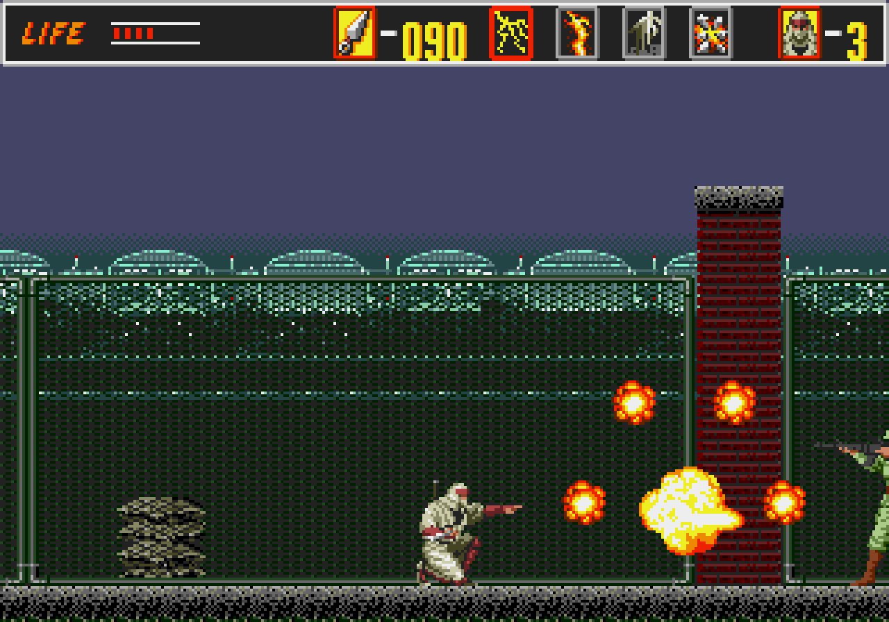 The Revenge of Shinobi Megadrive 110 | The King of Grabs