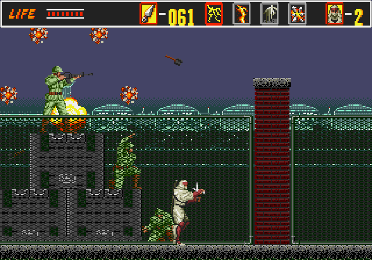 The Revenge of Shinobi Megadrive 121 | The King of Grabs