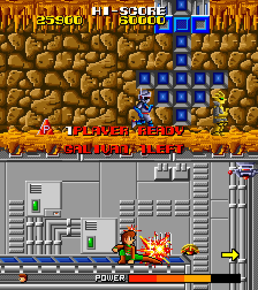 Cosmo Police Galivan Arcade 82 | The King of Grabs