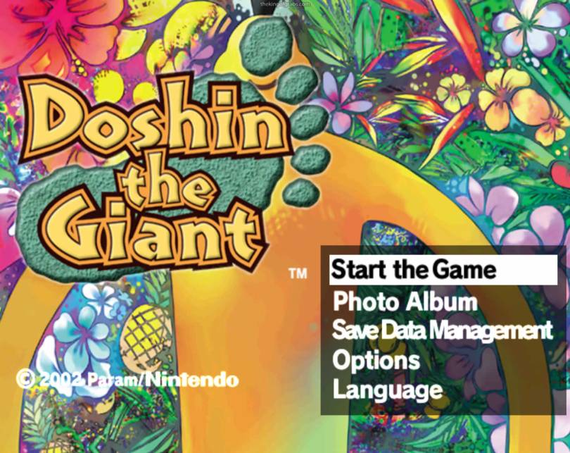 Doshin the Giant GameCube 002 | The King of Grabs