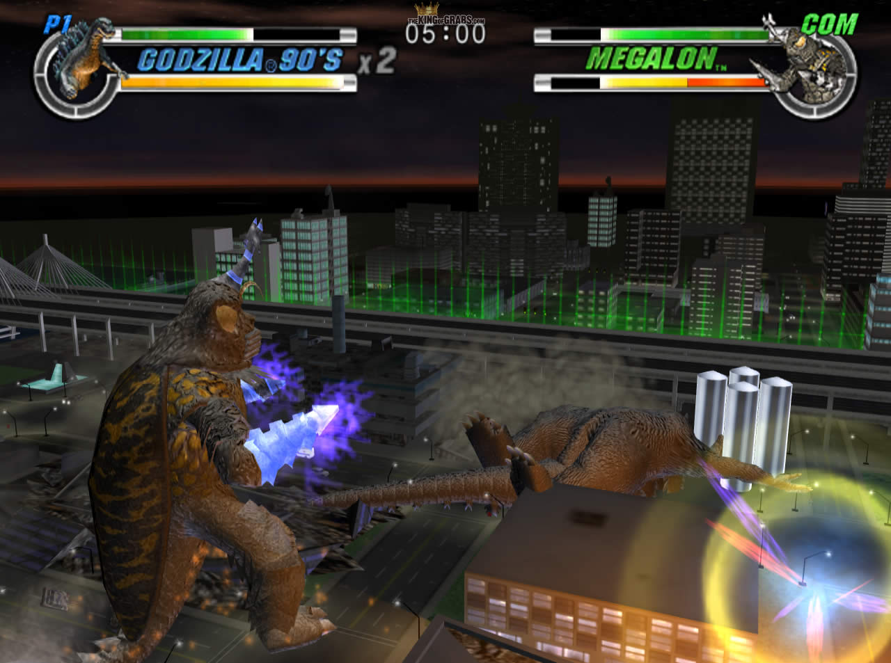 Godzilla – Destroy All Monsters Melee GameCube 037 | The King of Grabs