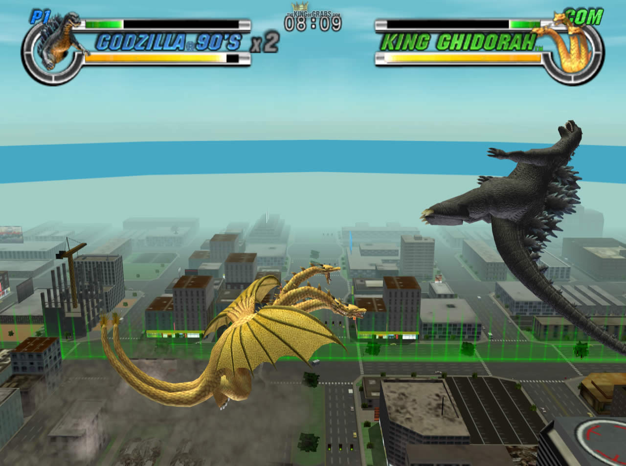 Godzilla – Destroy All Monsters Melee GameCube 060 | The King of Grabs