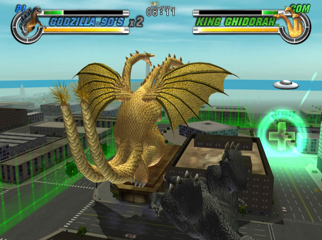 Godzilla – Destroy All Monsters Melee GameCube 061 | The King of Grabs