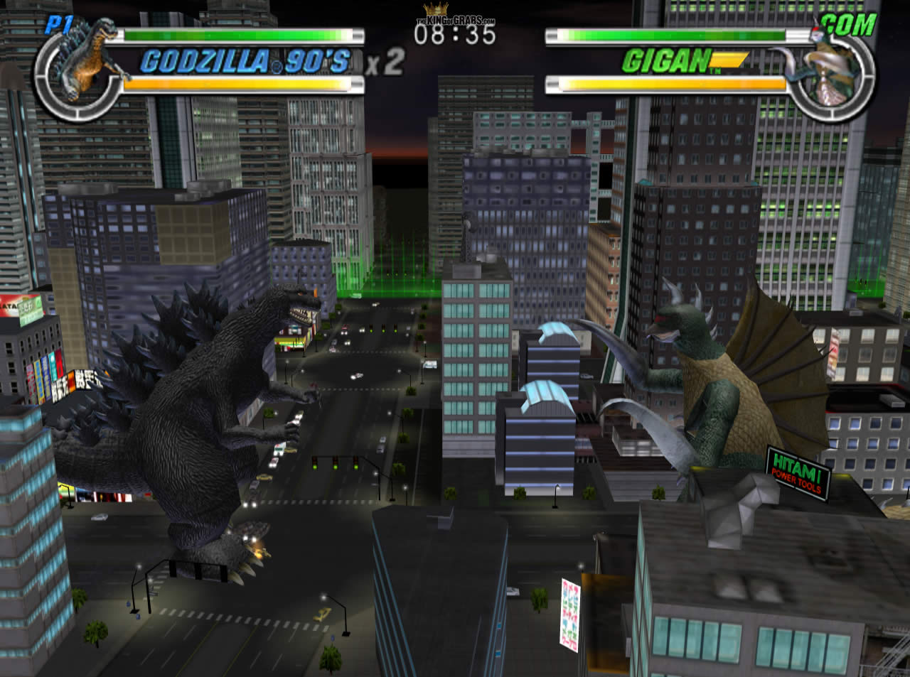 Godzilla – Destroy All Monsters Melee GameCube 078 | The King of Grabs
