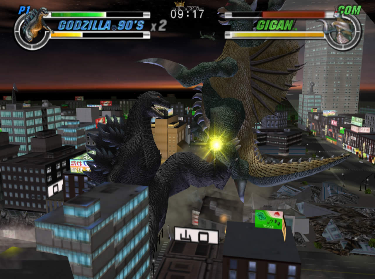 Godzilla – Destroy All Monsters Melee GameCube 087 | The King of Grabs