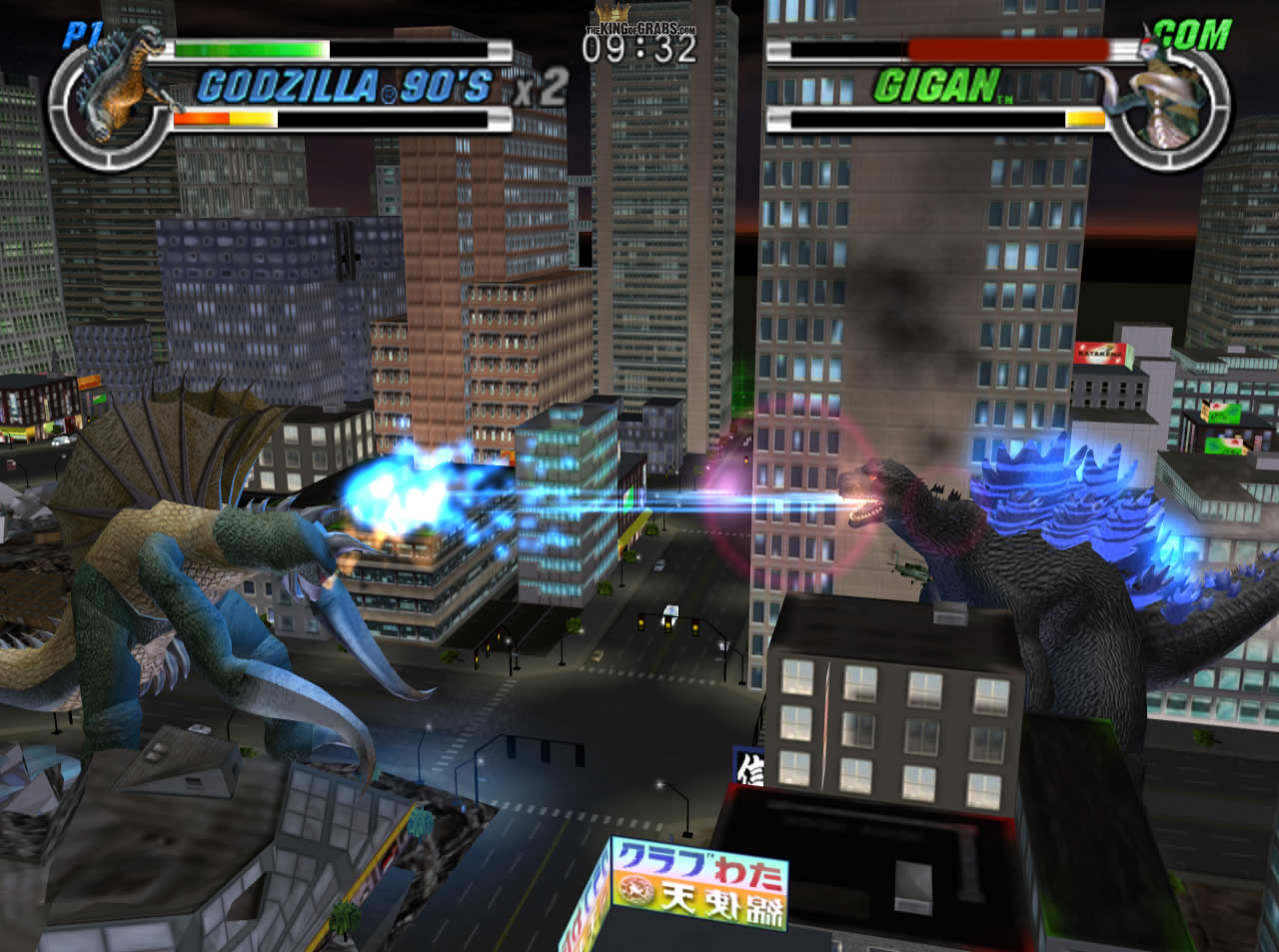 Godzilla – Destroy All Monsters Melee GameCube 092 | The King of Grabs