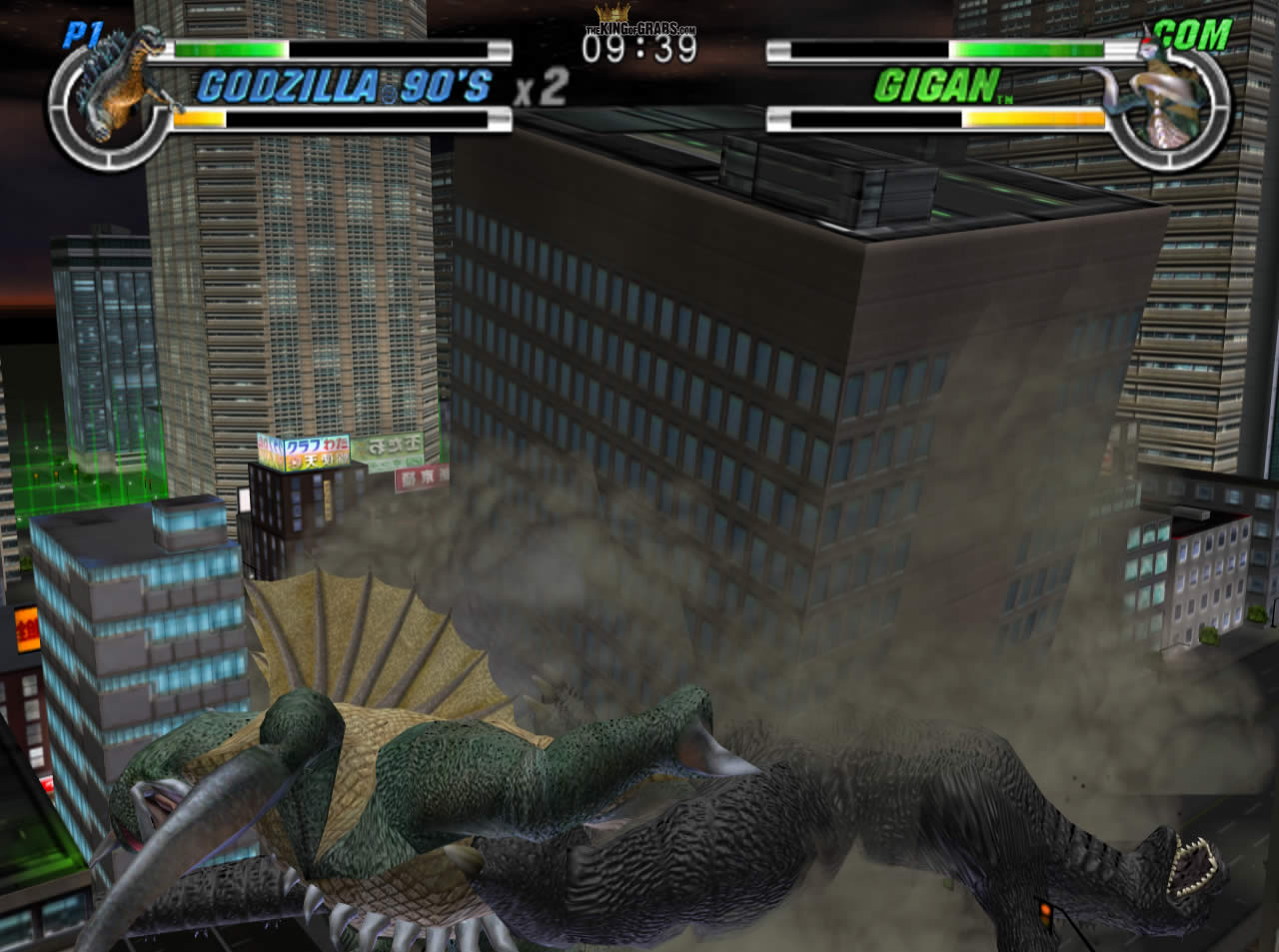 Godzilla – Destroy All Monsters Melee GameCube 094 | The King of Grabs