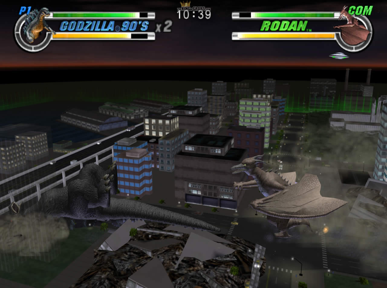 Godzilla – Destroy All Monsters Melee GameCube 113 | The King of Grabs