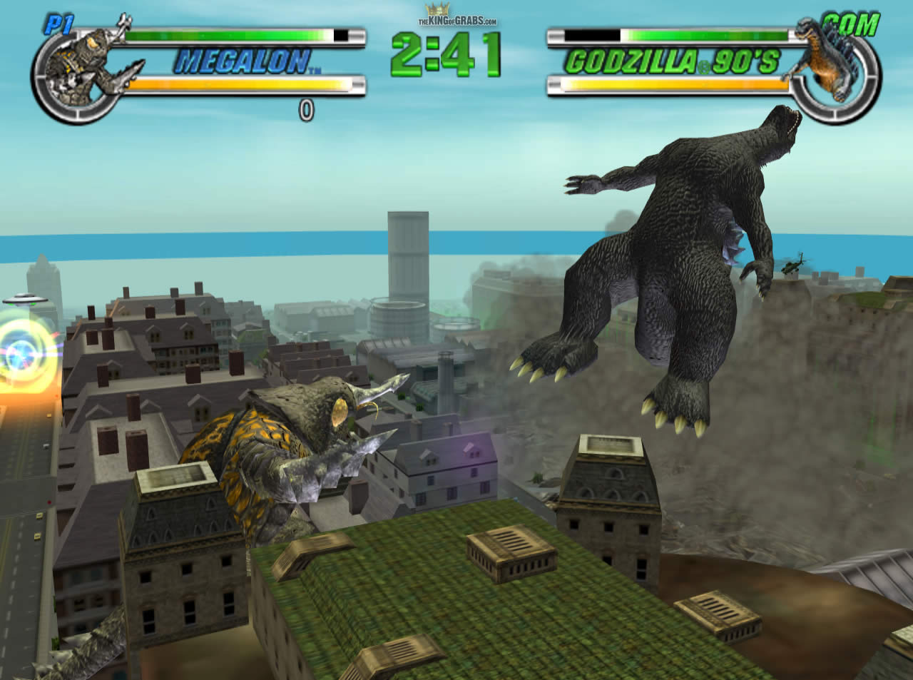Godzilla – Destroy All Monsters Melee GameCube 134 | The King of Grabs