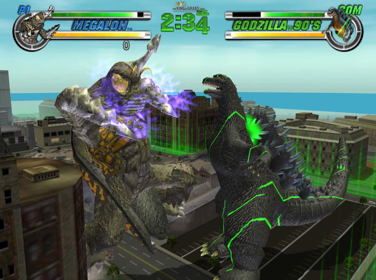 Godzilla – Destroy All Monsters Melee GameCube 136 | The King of Grabs