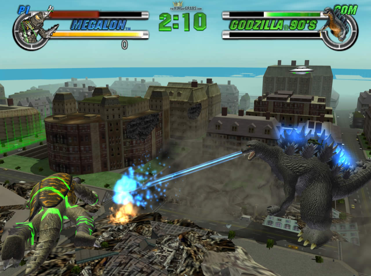 Godzilla – Destroy All Monsters Melee GameCube 139 | The King of Grabs