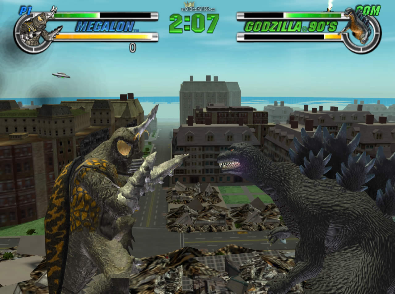 Godzilla – Destroy All Monsters Melee GameCube 140 | The King of Grabs