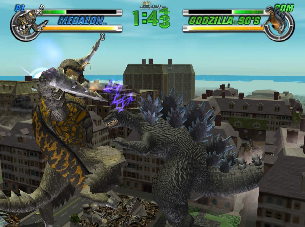 Godzilla – Destroy All Monsters Melee GameCube 143 | The King of Grabs