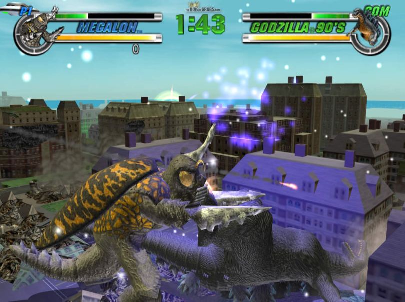 Godzilla – Destroy All Monsters Melee GameCube 144 | The King of Grabs