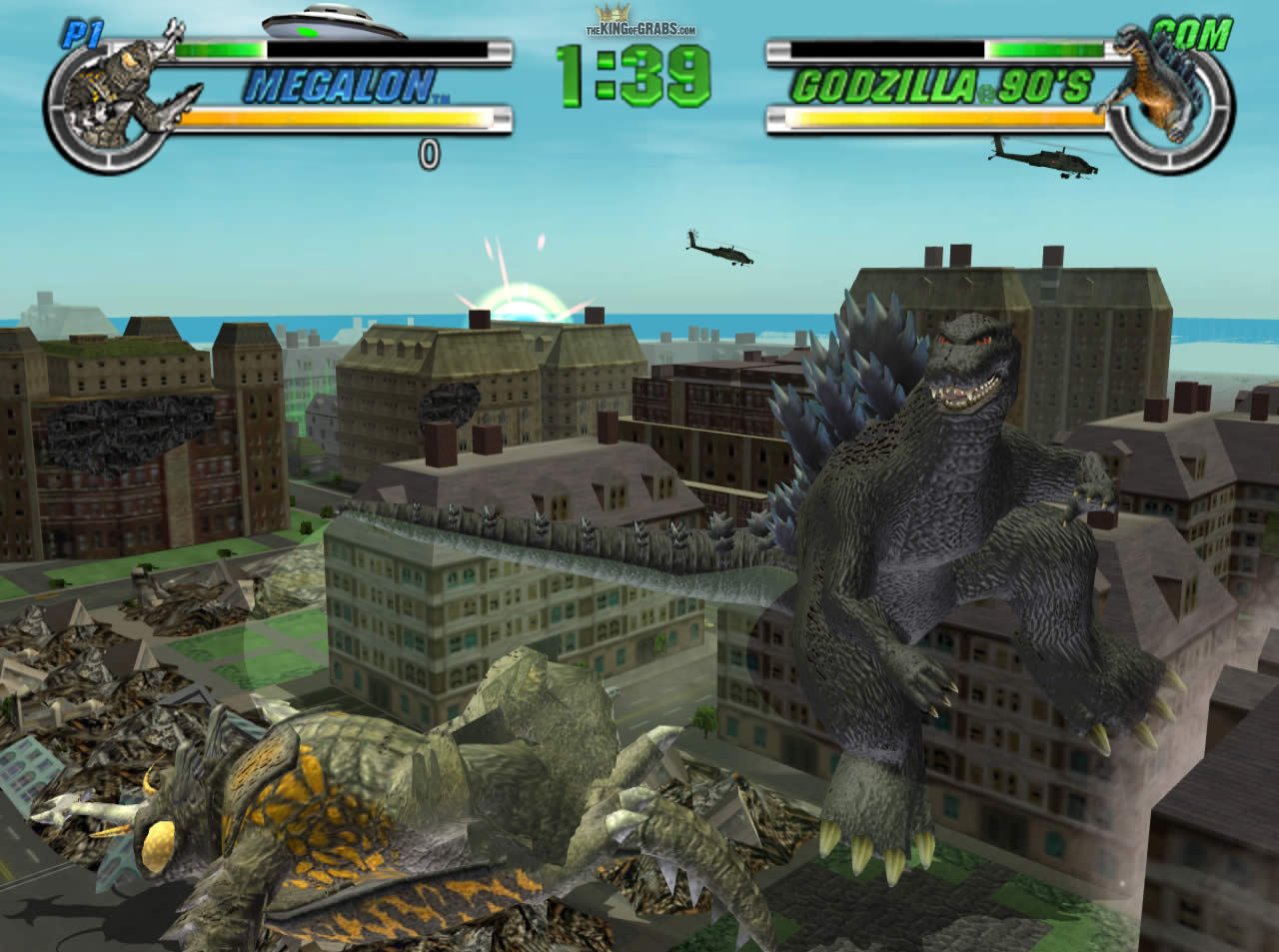 Godzilla – Destroy All Monsters Melee GameCube 145 | The King of Grabs