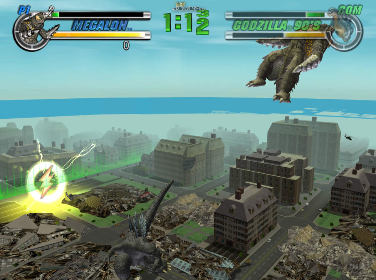 Godzilla – Destroy All Monsters Melee GameCube 148 | The King of Grabs