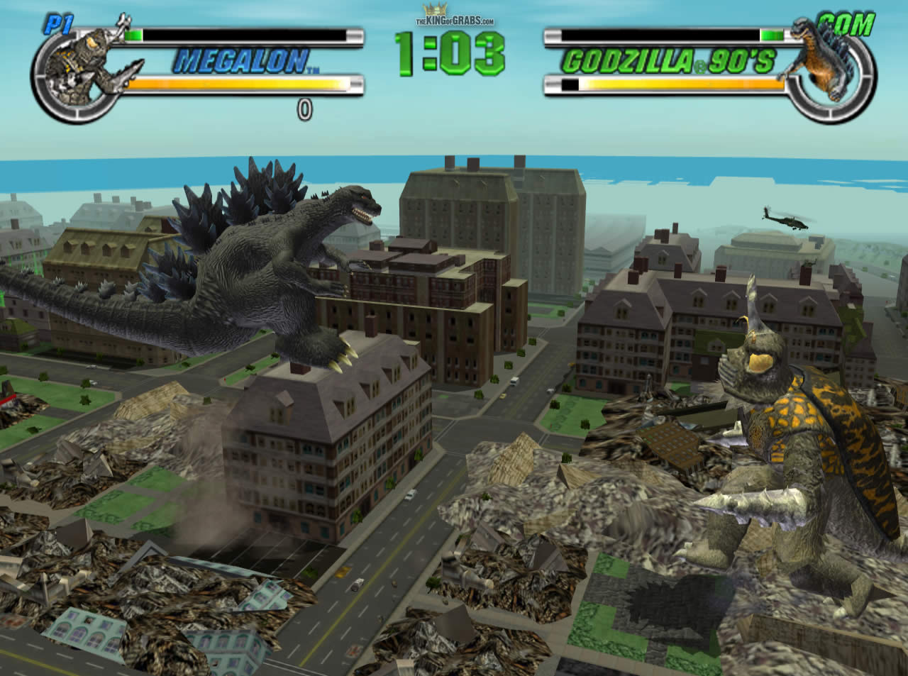 Godzilla – Destroy All Monsters Melee GameCube 149 | The King of Grabs