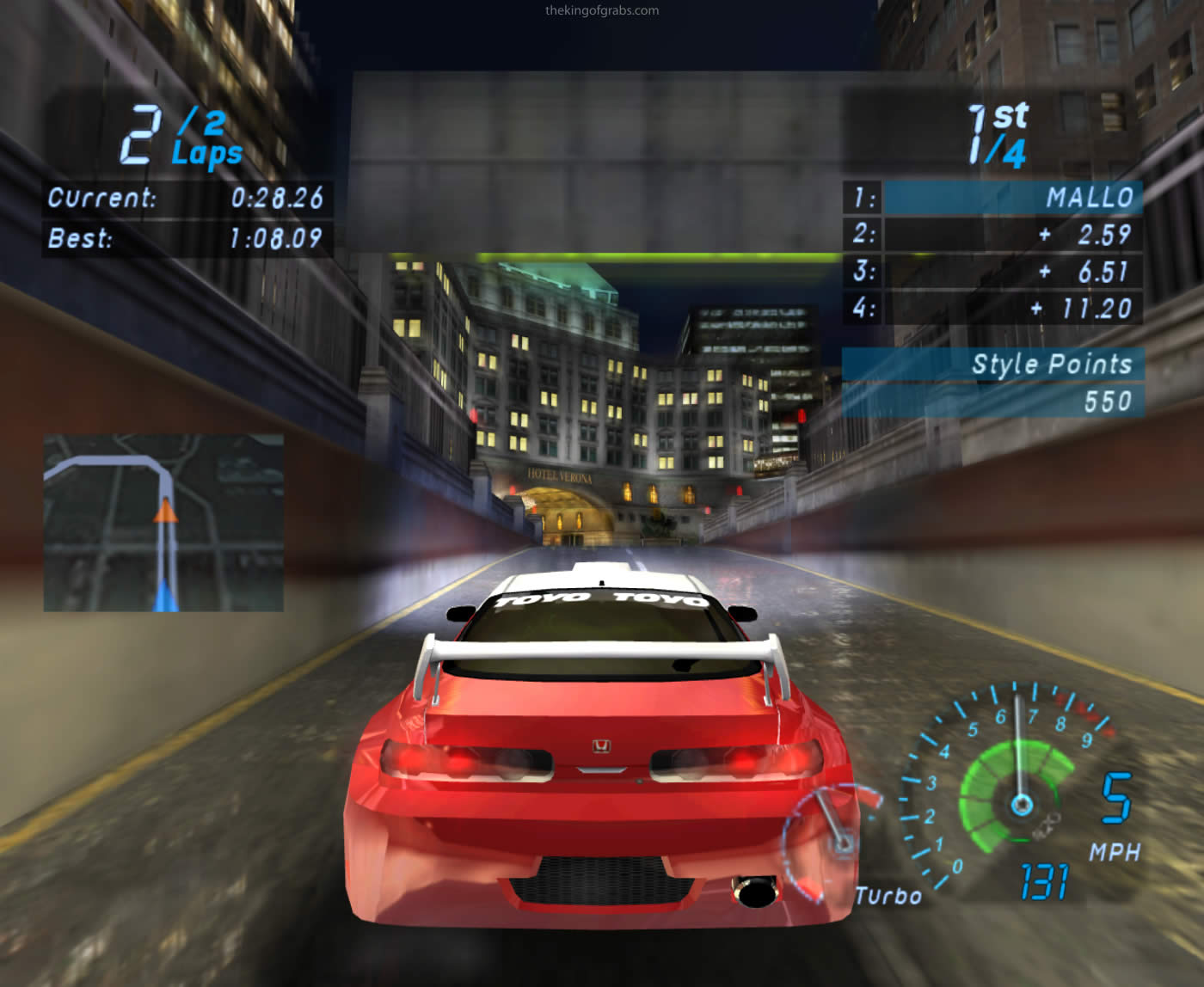 Need For Speed – Underground GameCube 080 | The King of Grabs