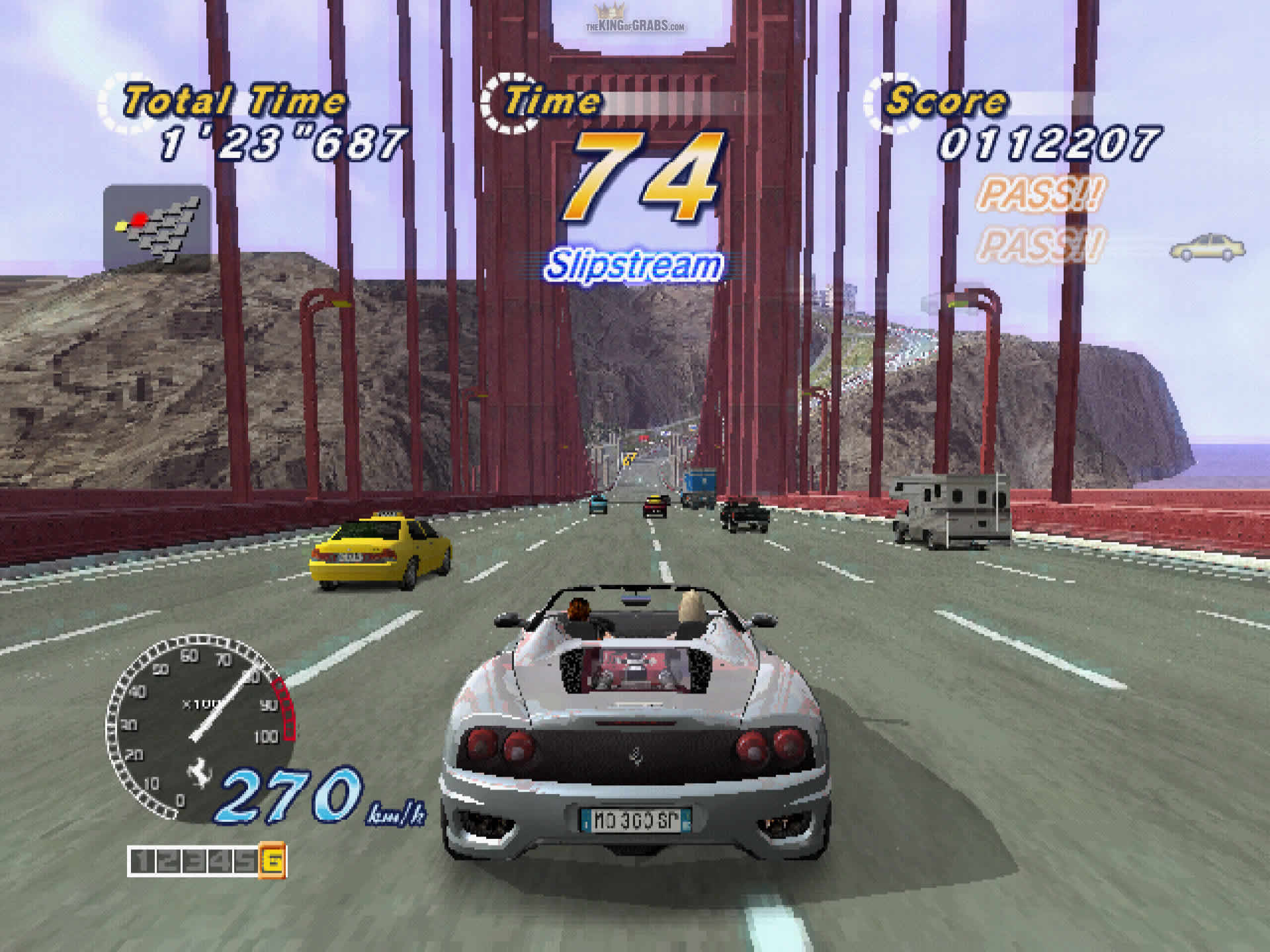 OutRun 2 SP PS2 42 | The King of Grabs