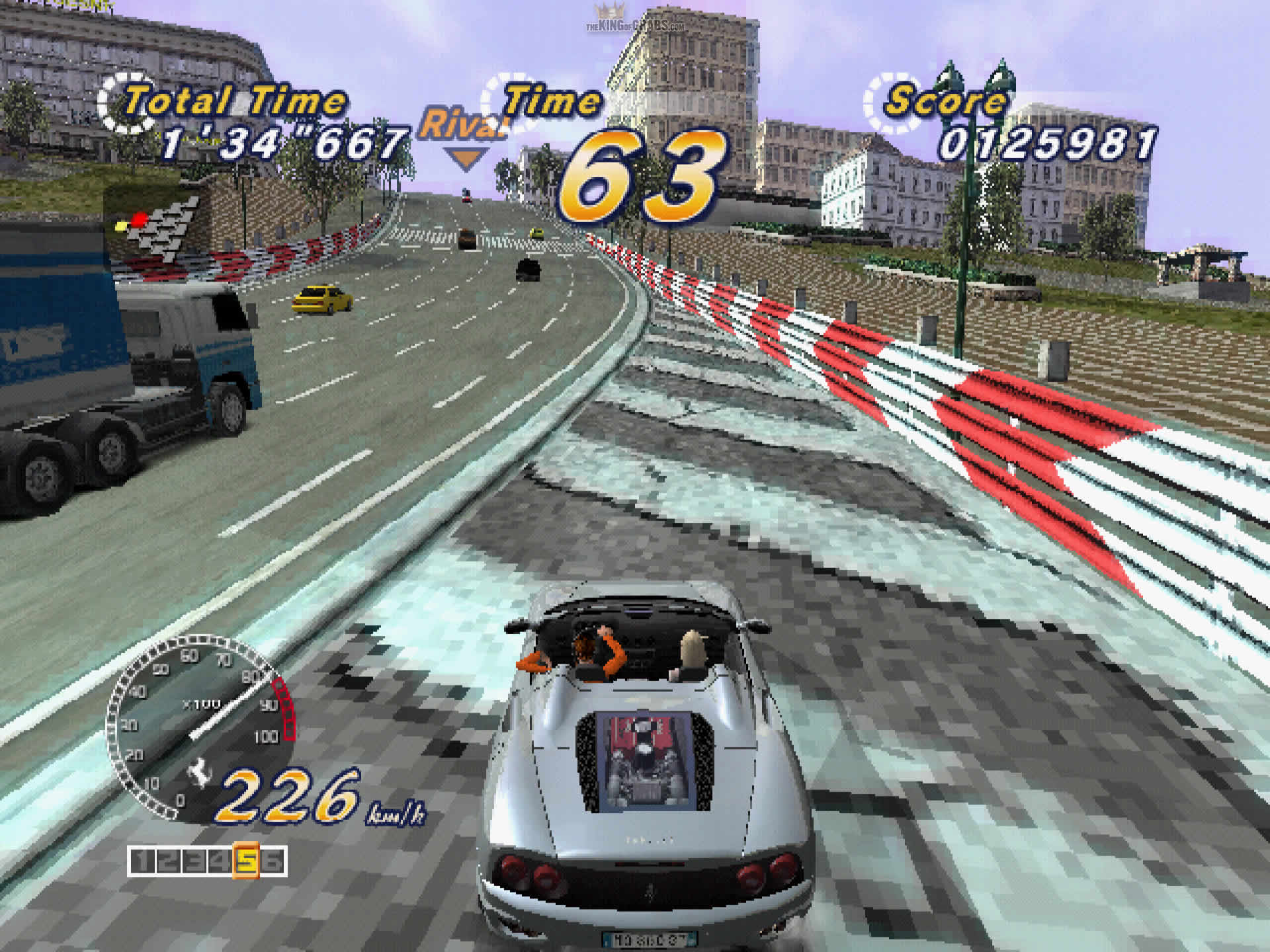 OutRun 2 SP PS2 48 | The King of Grabs