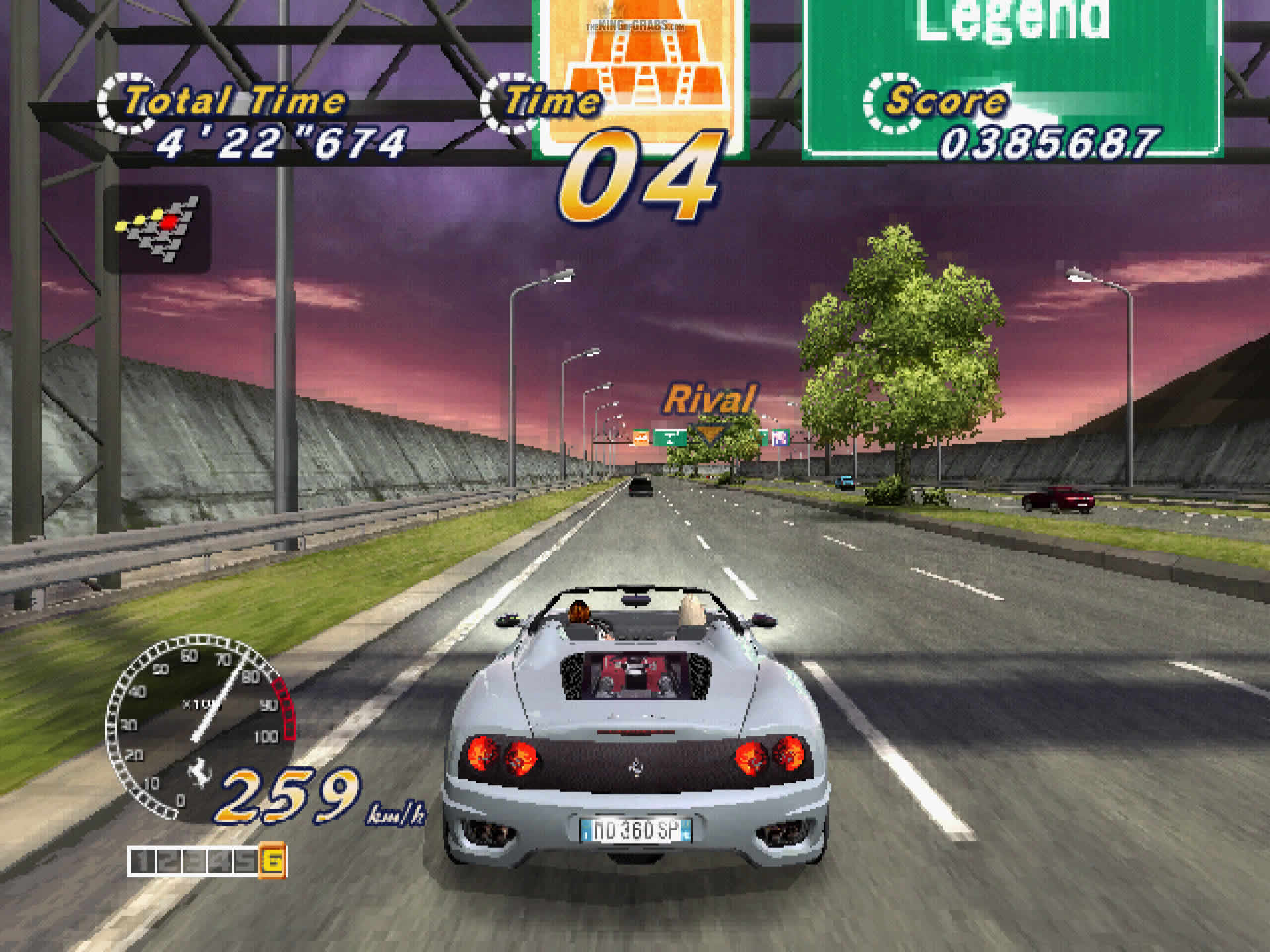 OutRun 2 SP PS2 90 | The King of Grabs