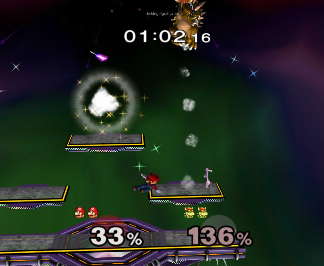 Super Smash Bros Melee GameCube 143 | The King of Grabs