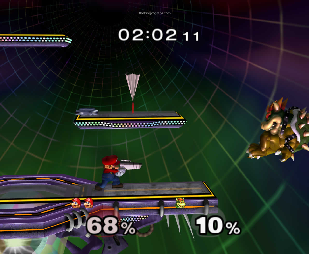 Super Smash Bros Melee GameCube 145 | The King of Grabs