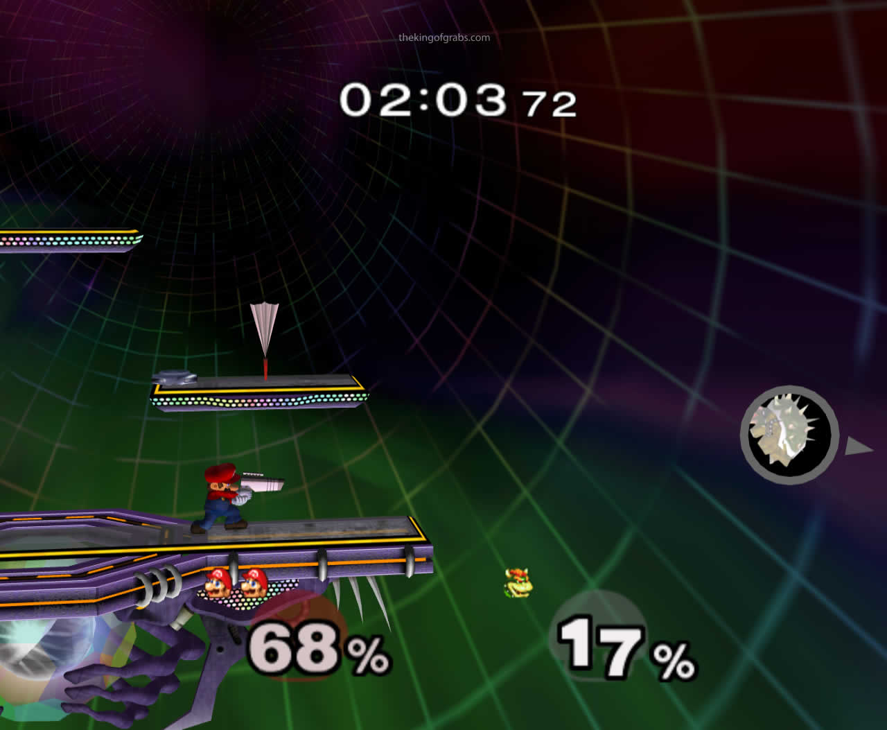 Super Smash Bros Melee GameCube 147 | The King of Grabs