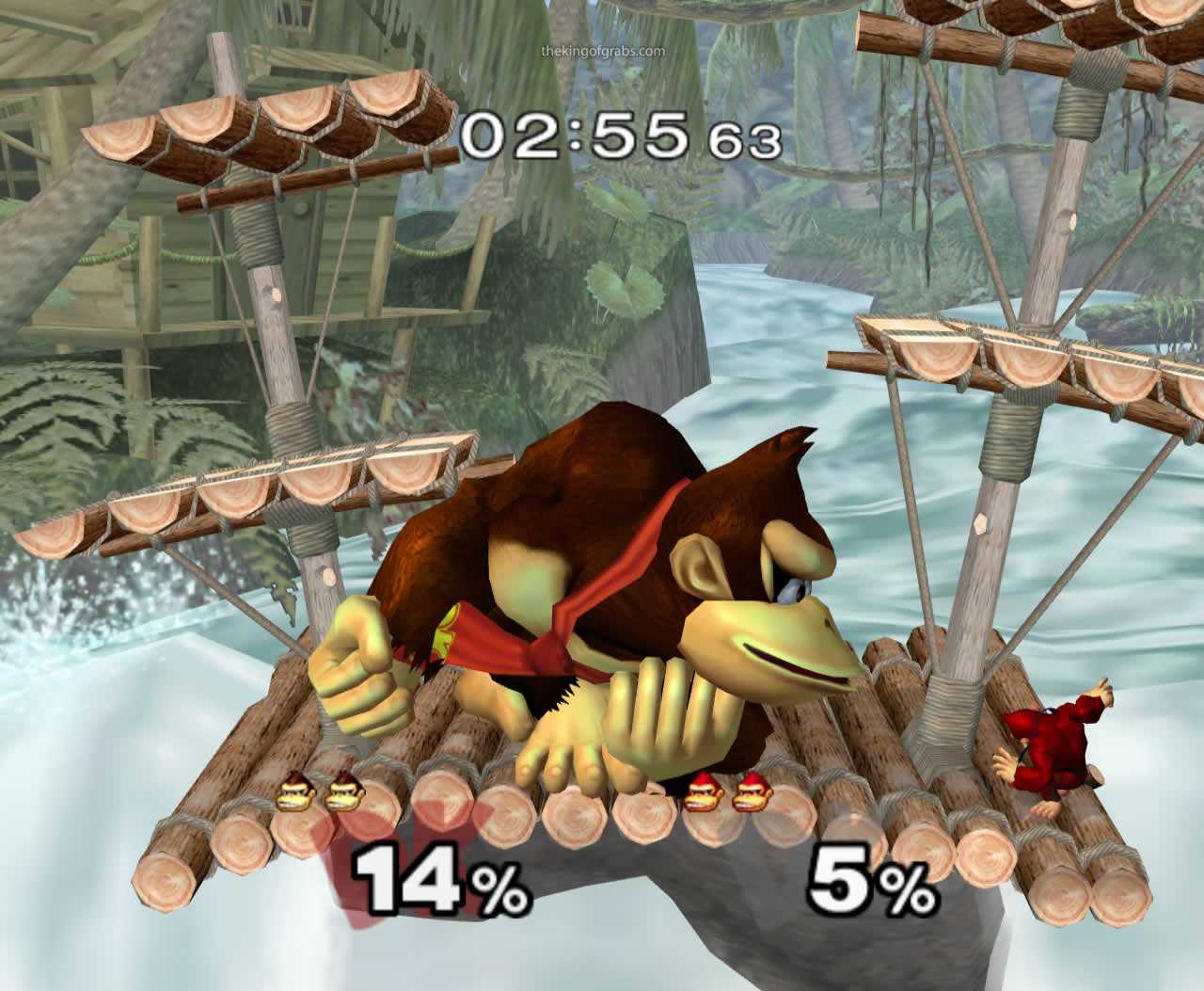 Super Smash Bros Melee GameCube 151 | The King of Grabs