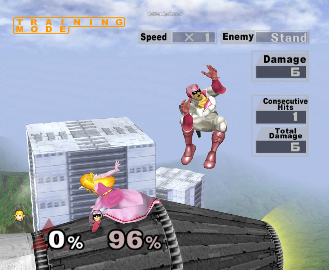 Super Smash Bros Melee GameCube 177 | The King of Grabs