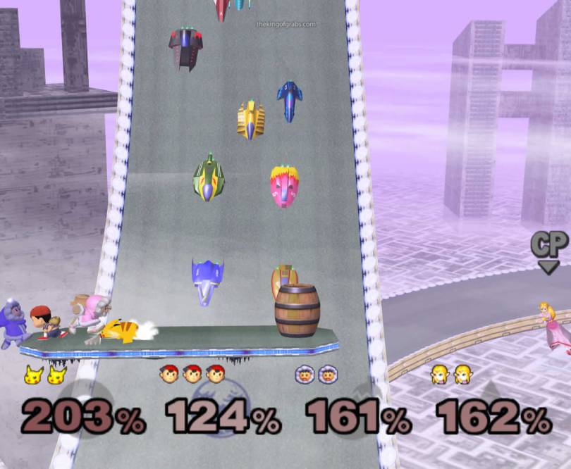 Super Smash Bros Melee GameCube 210 | The King of Grabs