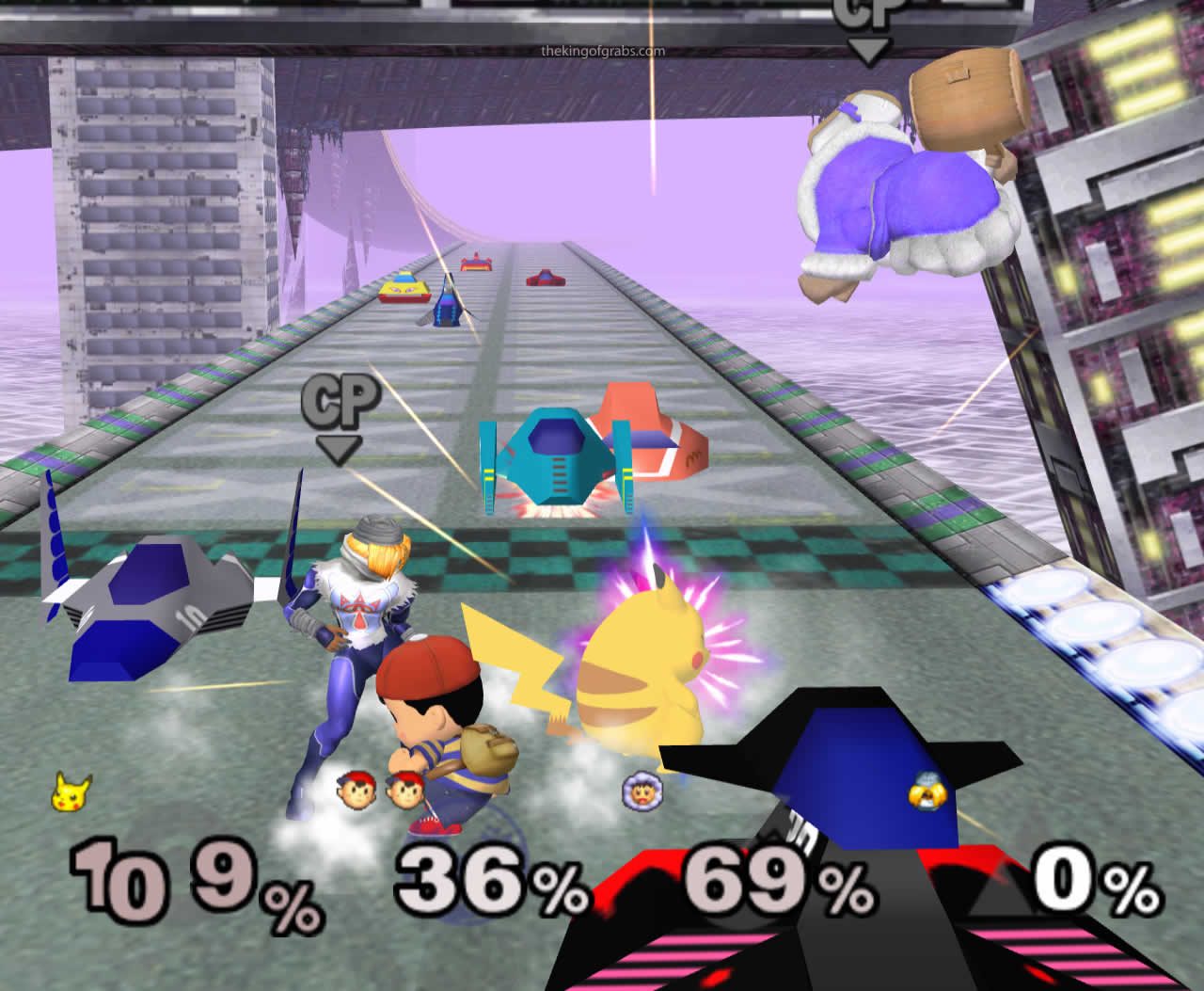 Super Smash Bros Melee GameCube 213 | The King of Grabs