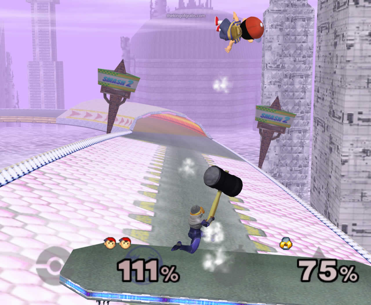 Super Smash Bros Melee GameCube 216 | The King of Grabs